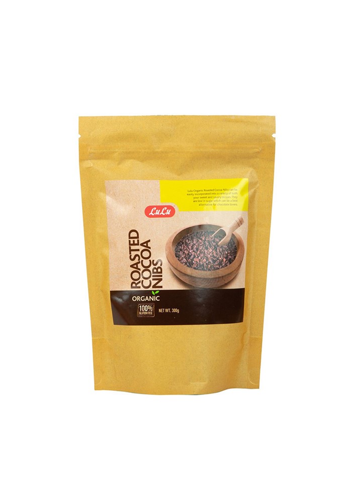 Organic Roasted Cocoa Nibs Lulu Brand